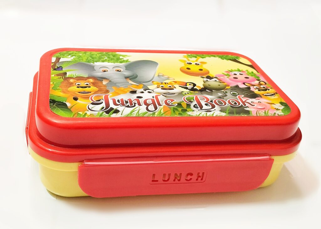 Lunch Box with Jungle Book theme - Fingo Brain